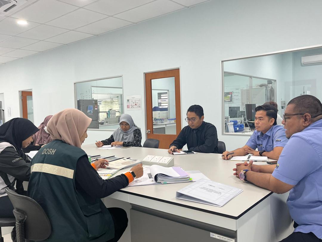 TERRA MINERAL LAB UNDERGOES OCCUPATIONAL SAFETY AND HEALTH (OSH ...